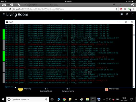 Habpannel Not Triggering Rule Failed To Execute Rule Solved Runtime Openhab Community
