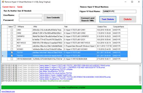 Completely Remove Hyper V Virtual Machines Sandys Blog