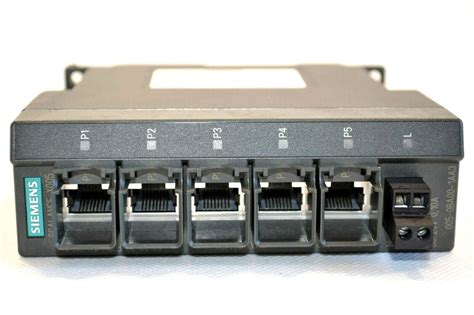 Siemens 6gk5 005 0ba00 1aa3 Scalance X005 Simatic Net Industrial Ethernet Ebay Uk