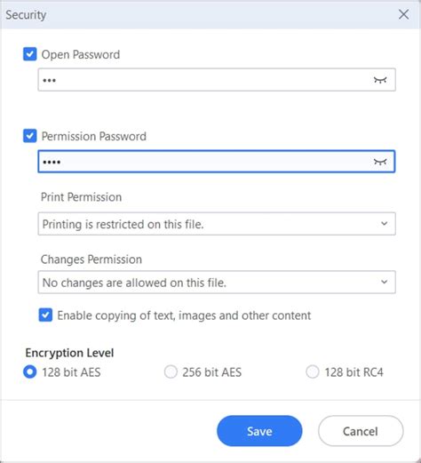 how to protect pdf files to prevent sharing