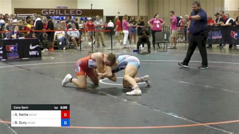 59 Kg Cons Semi Abigail Nette Wcap Vs Bridgette Duty Army Wcap