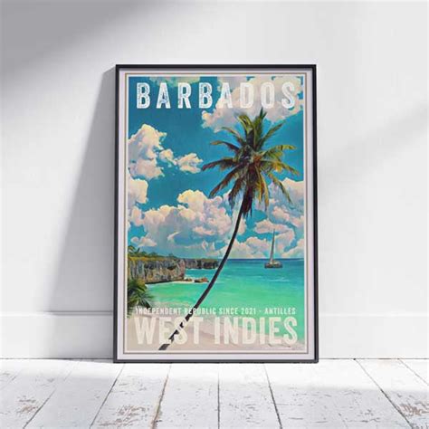 Barbados Republic Poster My Retro Poster Reviews On Judgeme