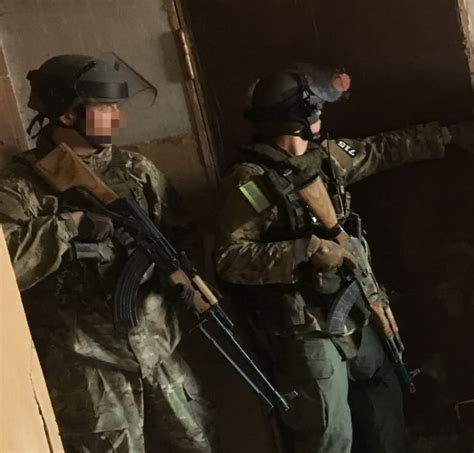 Russian 715 Team Pvc Patch Black And White Pzw