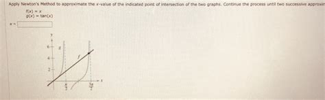 Answered Apply Newtons Method To Approximate… Bartleby