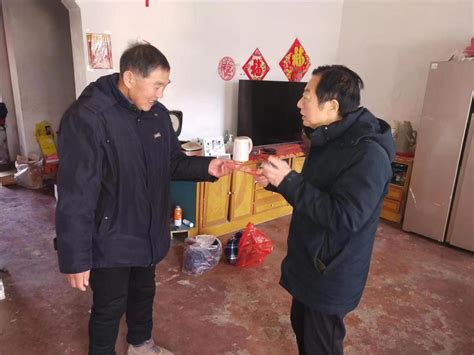 壬寅岁末送温暖，师者匠心永传承 彭店中心校开展春节慰问活动