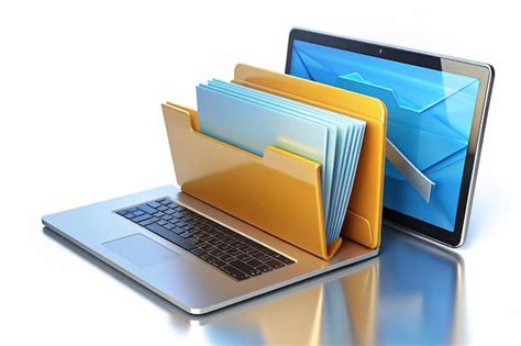 3d File Transfer Of Document In Folder File Transfer Encrypted Form Connection Docs Information