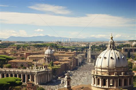 地标性古罗马建筑高清图片下载 正版图片600600025 摄图网