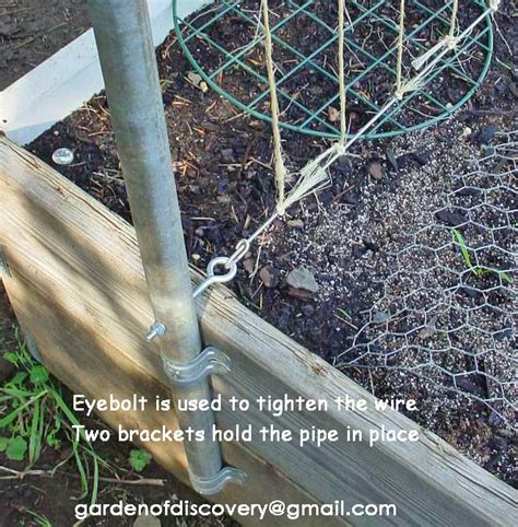 Garden Of Discovery Attached Raised Bed Trellis