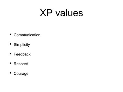 Extreme Programming Practices Xp Pptx