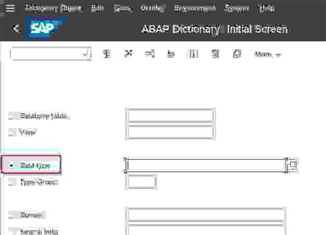 How To Create Data Element In Abap