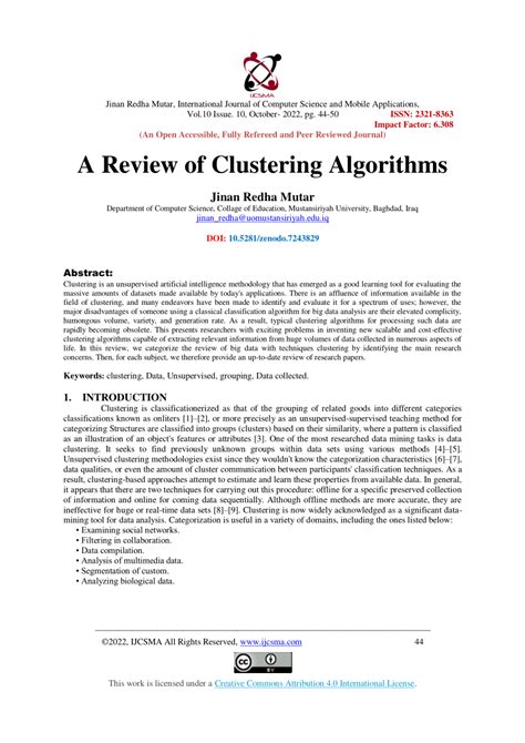 Pdf A Review Of Clustering Algorithms