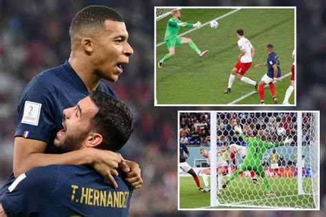 France 2 Denmark 1 Kylian Mbappe Double Downs Danes As Les Bleus