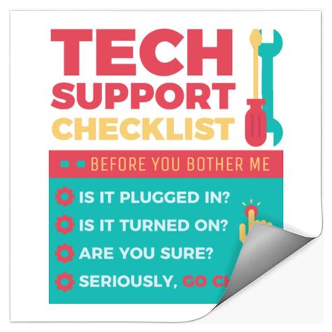 Tech Support Checklist Computer Helpdesk Admin Sold By Ganesh Kulkarni SKU