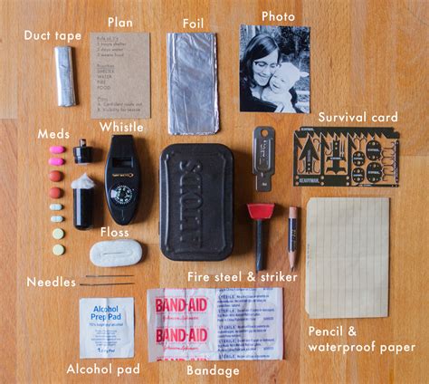 How To Build Your Own Altoids Tin Survival Kit Artofit