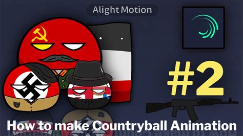 How To Make Countryball Animation Tutorial Countryballs Shorts