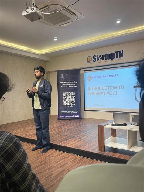 Muhammed Sheik Ashraf On Linkedin Awsusergroupmadurai Generativeai Ai Learning Networking