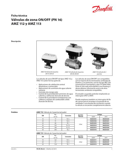 Danfosss Amz Pdf Cambiar Equipo
