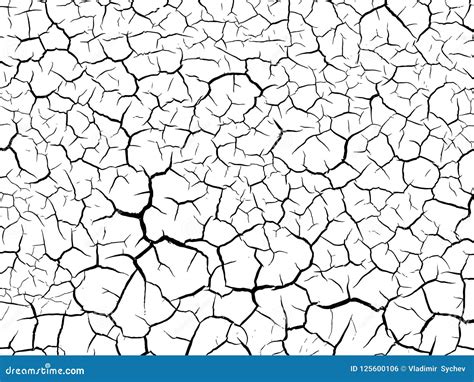 The Cracks Texture White And Black Vector Background Cartoondealer