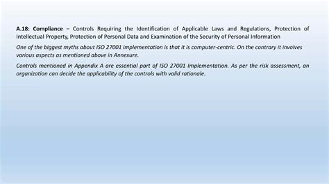 Structure Of Iso 27001 Ppt