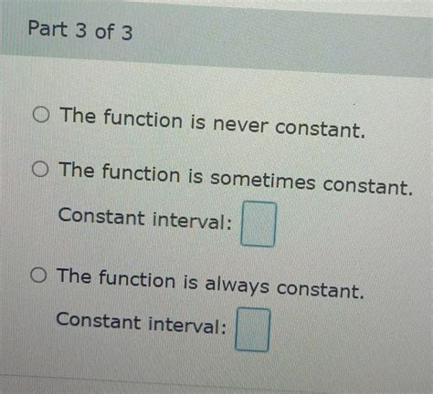 Solved Use Interval Notation To Write The Intervals Over