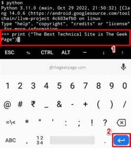 How To Install Python On Android Using Termux Application
