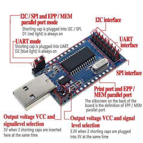 ch341 usb uart spi i2c universal programmer debugger