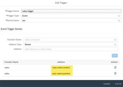 triggering sap cloud platform functions using time sap community