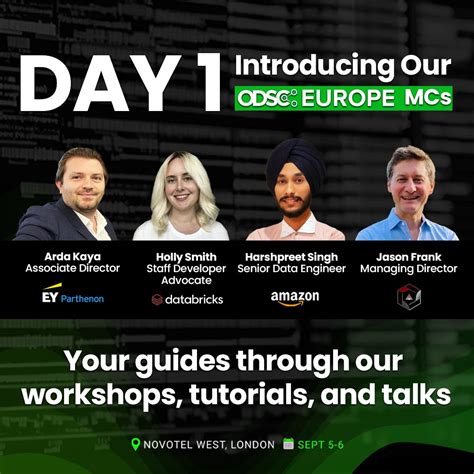 Jason Frank On Linkedin Odsceurope Llm Genai Datascience