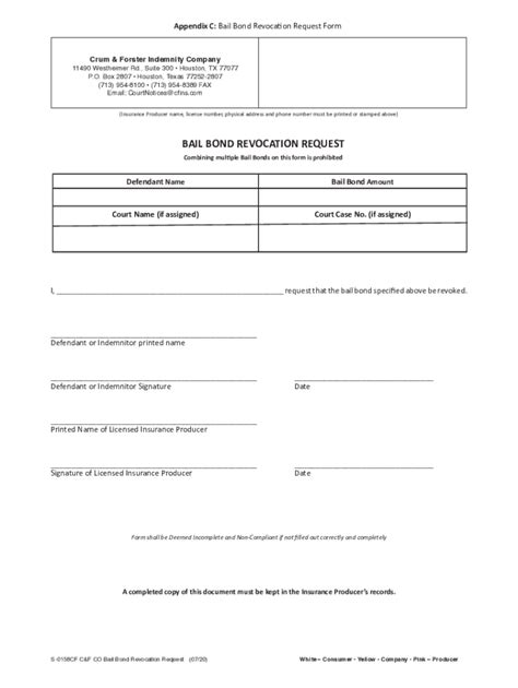 Bail Bond Release Form Fill Out And Sign Online Dochub