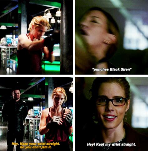 Arrow 5x10 Who Are You Oliver Felicity And Black Siren
