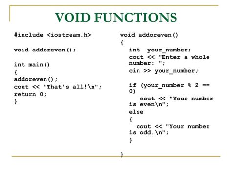 3 Functions And Class Ppt