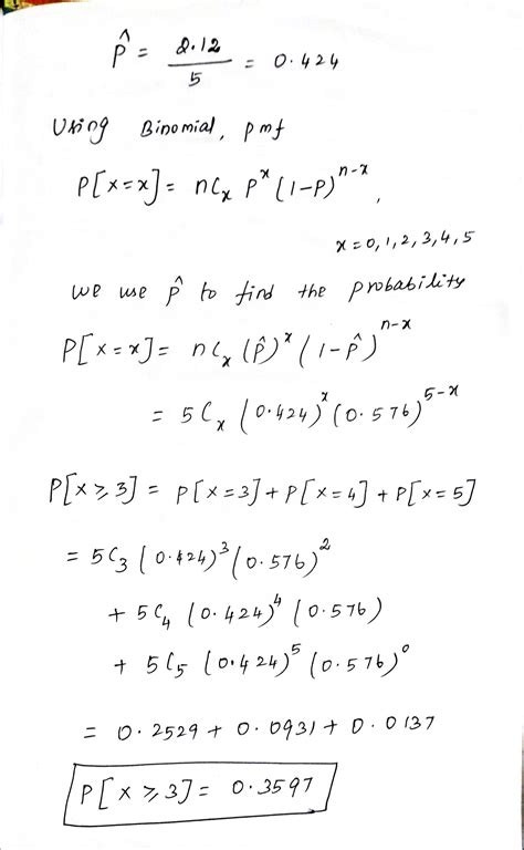 Solved Please See Image For Question On MLE Of Binomial Distribution This Course Hero