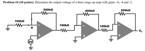 Solved Problem 4 10 ﻿points ﻿determine The Output