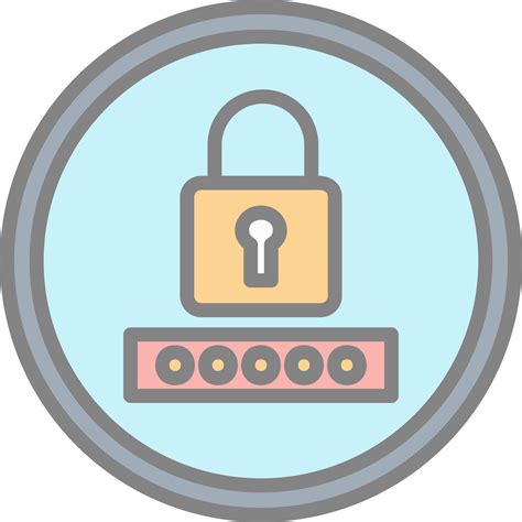Password Security Vector Icon Design 29950786 Vector Art At Vecteezy