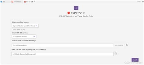 Windows系统vscode 搭建esp Idf环境esp Idf安装 Csdn博客