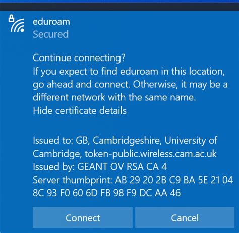 Eduroam Windows It Help And Support