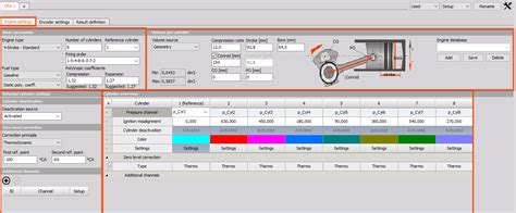 Engine Settings Combustion Engine Analysis Machinery Diagnostics Modules Setup