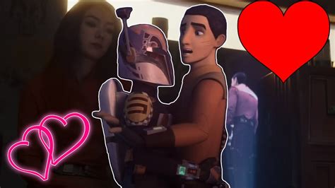 Star Wars Rebels Ezra And Sabine Kiss