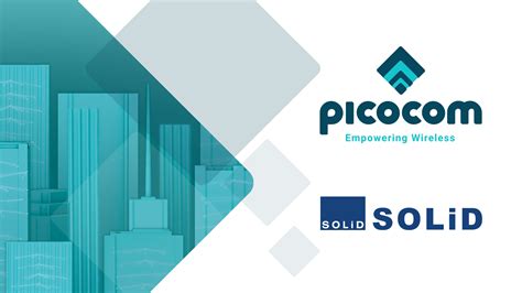 Solid Adopts Picocom For Next Generation Open Ran Products Picocom