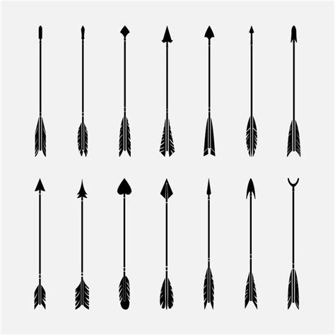 Arrow Design Element Collection On A White Free Vector Rawpixel