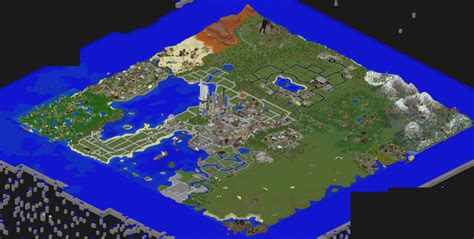 Server Map Minecraft Map