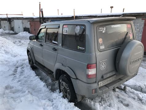 Дефлекторы Voron Glass — УАЗ Patriot, 2,7 л, 2011 года | тюнинг | DRIVE2