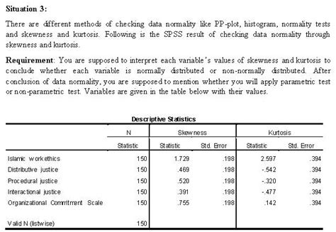 solved there are different methods of checking data normality like pp