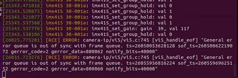 Use Argus To Capture The Image Sometimes Stopped With Rce Error Log Jetson Agx Orin Nvidia