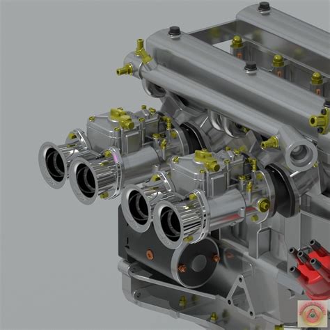 Stl File Racing Intake System Weber Dcoe 🕷️・3d Printing Design To Download・cults