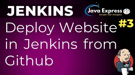 3jenkins How To Deploy Website In Jenkins From Gihub Automation