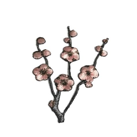 Мөнгөлөг хар иштэй ягаан цэцэг индүүддэг наалт Beentee