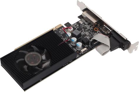 Gt 610 Graphics Card 2gb Ddr3 Support Directx 11 64 Bit Single Fan Gpu Pc Gaming Video Card