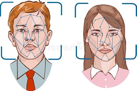 Biometric Security Hand Scan Stock Illustration Illustration Of