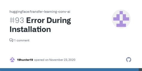 Error During Installation · Issue 93 · Huggingfacetransfer Learning Conv Ai · Github